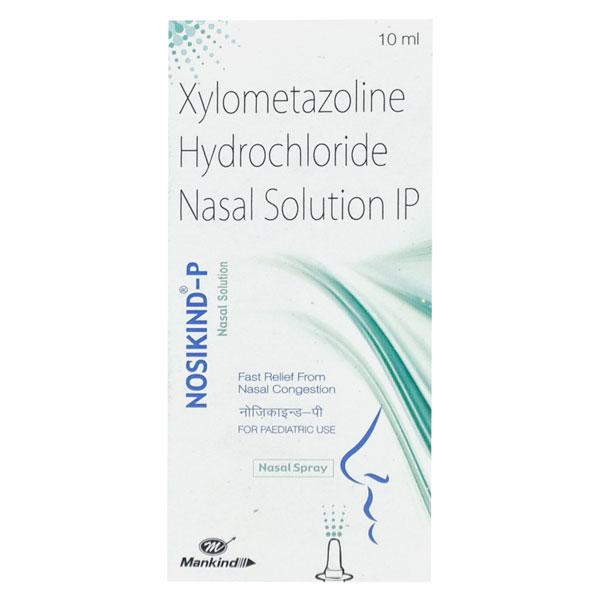 Nosikind P Nasal Spray 10ml Price, Uses, Side effects, Substitutes ...