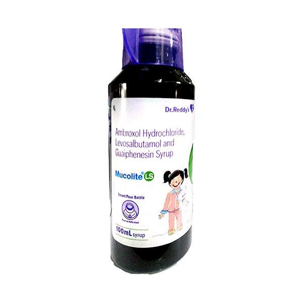 Buy MUCOLITE LS Syrup 100ml Online at Upto 25% OFF | Netmeds
