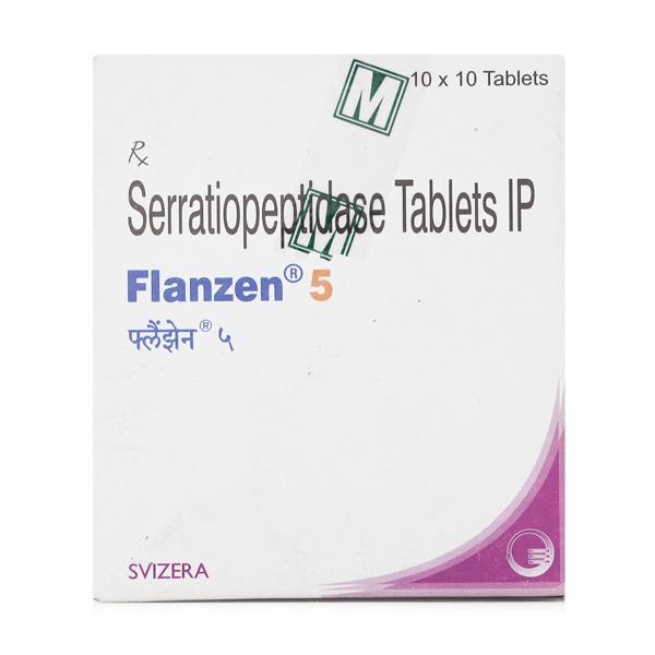 Buy Flanzen 5mg Tablet 10'S Online at Upto 25% OFF | Netmeds