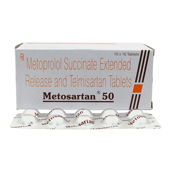 Metosartan 50mg Tablet 10'S : Price, Uses, Side Effects | Netmeds