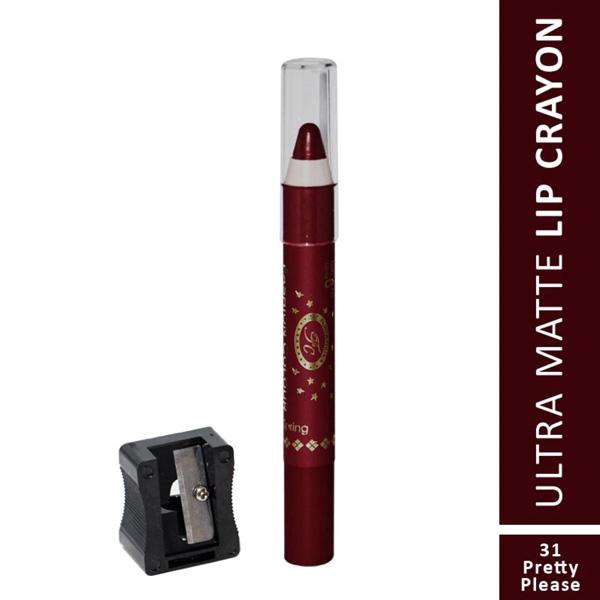 Buy Fashion Colour Lip Crayon, Waterproof, Long Lasting, 31 Pretty ...