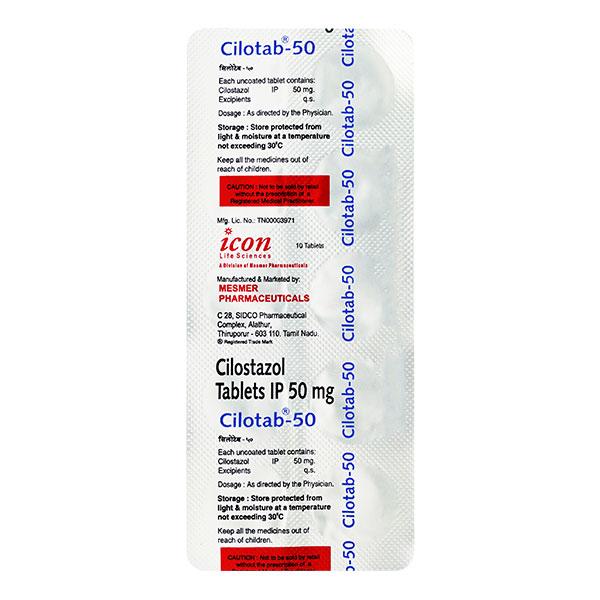 Cilotab 50mg Tablet 10'S - Buy Medicines online at Best Price from ...