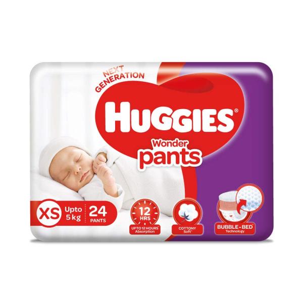 Buy Huggies Wonder Diaper Pants (XS) 24's Online at Discounted Price | Netmeds