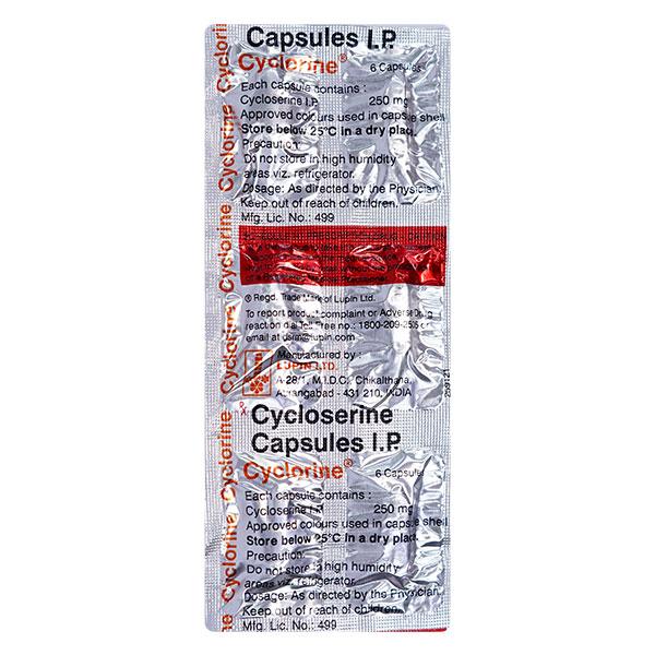 CYCLORINE Capsule 6's - Price, Uses, Side Effects, and Substitutes ...