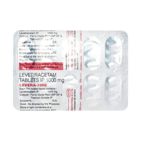 Buy Levera 1000 Tablet 10 'S Online at Upto 20% OFF | Netmeds
