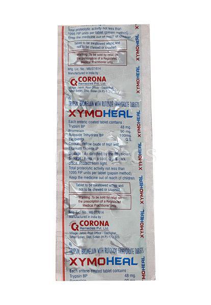 Xymoheal Tablet 10'S Price, Uses, Side effects, Substitutes | Netmeds