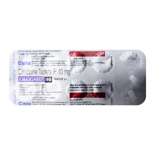Cilogard 10mg Tablet 10'S