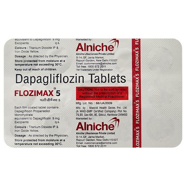 FLOZIMAX 5 Tablet 15's : Price, Uses, Side Effects | Netmeds