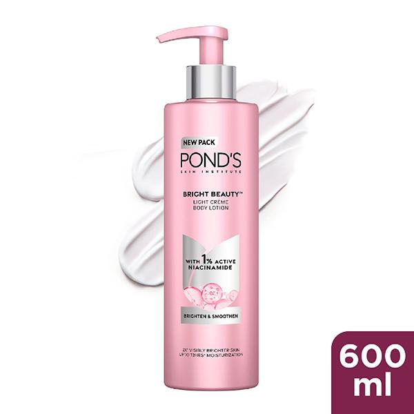 Buy Pond's Triple Vitamin Silky Smooth Skin Moisturising Lotion Vitamins B3, E & C 600ml Online ...