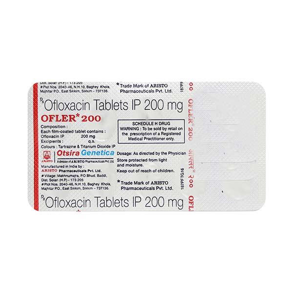 Ofler 200mg Tablet 10'S : Uses, Side Effects, Price | Netmeds