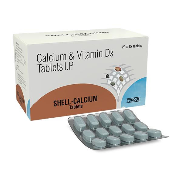 Buy SHELL CALCIUM Tablet 15's Online at Upto 25% OFF | Netmeds