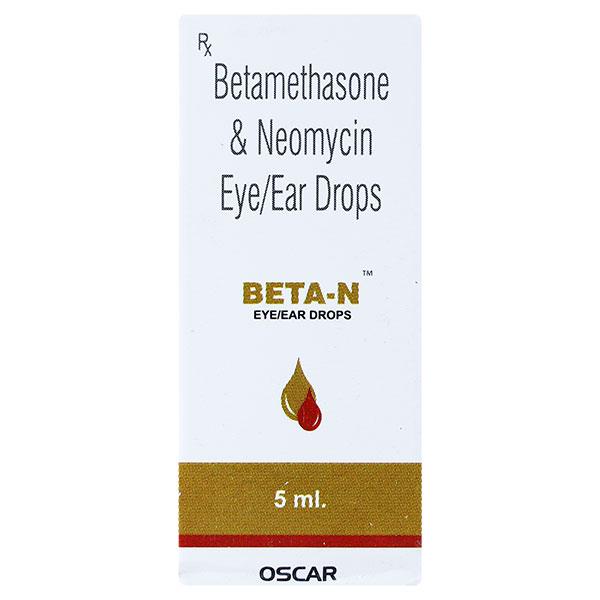 BETA N Eye/Ear Drops 5ml Price, Uses, Side effects, Substitutes | Netmeds