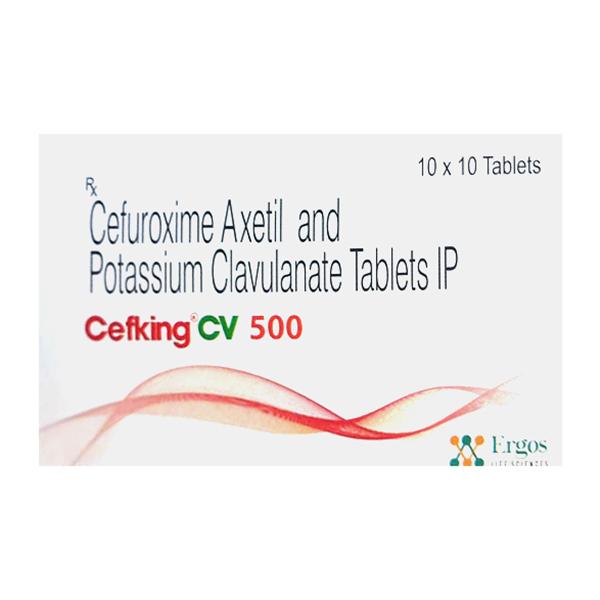 CEFKING CV 500 Tablet 10's Price, Uses, Side effects, Substitutes | Netmeds