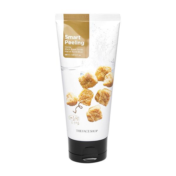 Buy The Face Shop Smart Peeling Face Scrub - Honey Black Sugar 120 Ml ...