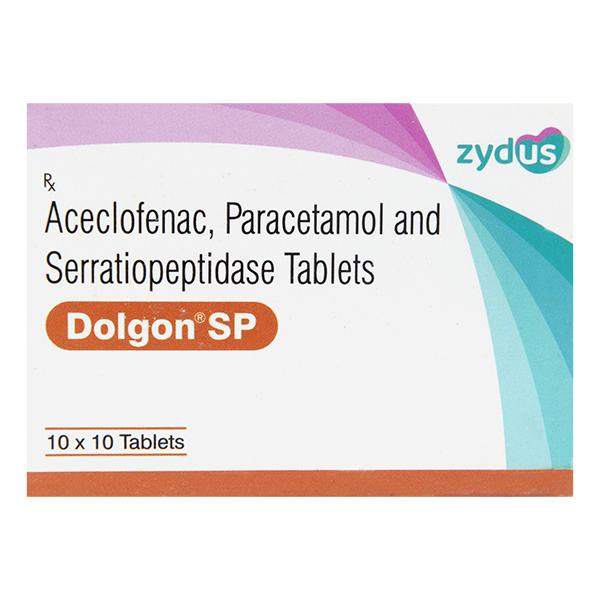 Buy DOLGON SP Tablet 10's Online | Netmeds