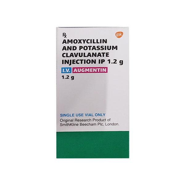 Augmentin 1.2Gm Injection 1's : Uses, Side Effects, Price | Netmeds