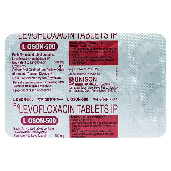 Buy L Oson 500mg Tablet 10'S Online at Upto 25% OFF | Netmeds