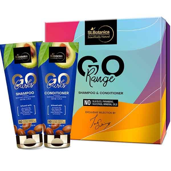 Buy St.Botanica Shampoo + Conditioner - Go Curls 200 ml Online at ...