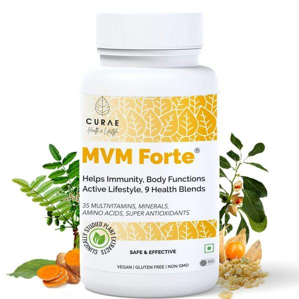 Buy Curae Health MVM Forte Multivitamin and Minerals Tablets 60's ...