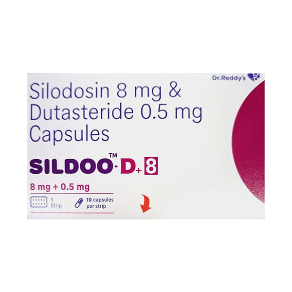 SILDOO D + 8 Capsule 10's Price, Uses, Side effects, Substitutes | Netmeds