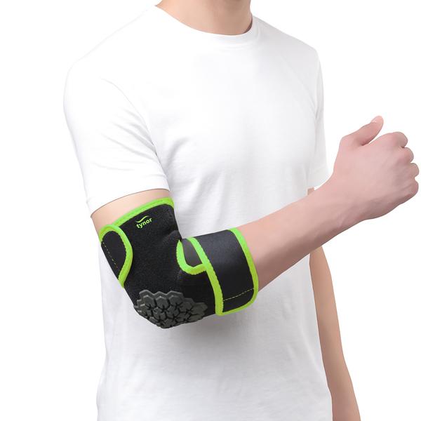 Tynor Elbow Wrap Neoprene - Black & Green (Universal) 1's Online at ...