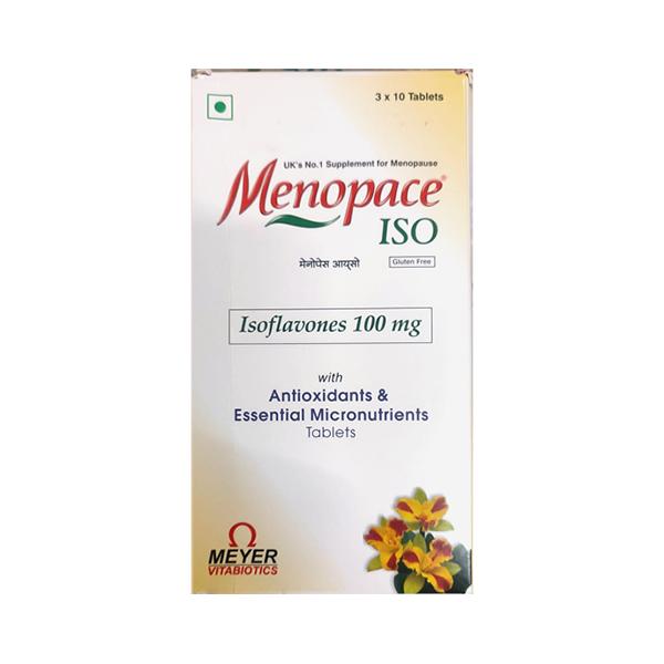 MENOPACE ISO GLUTEN FREE Tablet 10's Price, Uses, Side effects ...