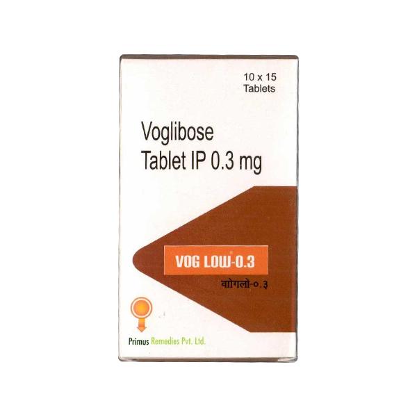 VOGLOW 0.3 Tablet 15's : Price, Uses, Side Effects | Netmeds
