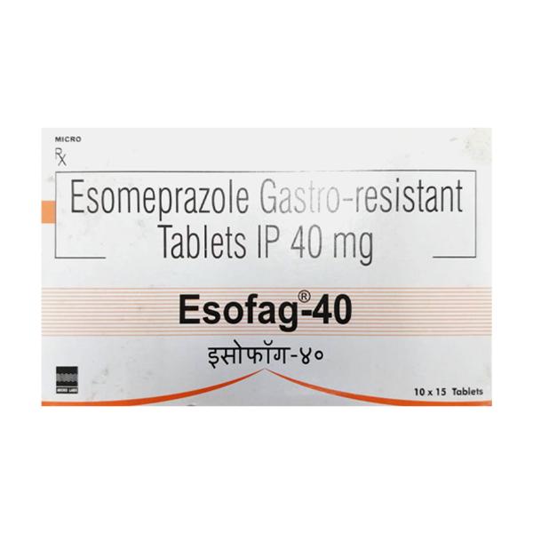Buy ESOFAG 40 Tablet 15's Online at Upto 25% OFF | Netmeds
