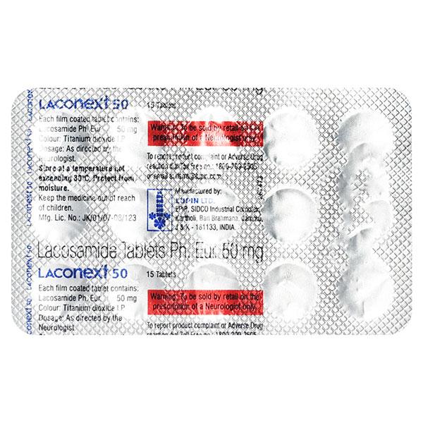 Buy LACONEXT 50 Tablet 15's Online at Upto 25% OFF | Netmeds