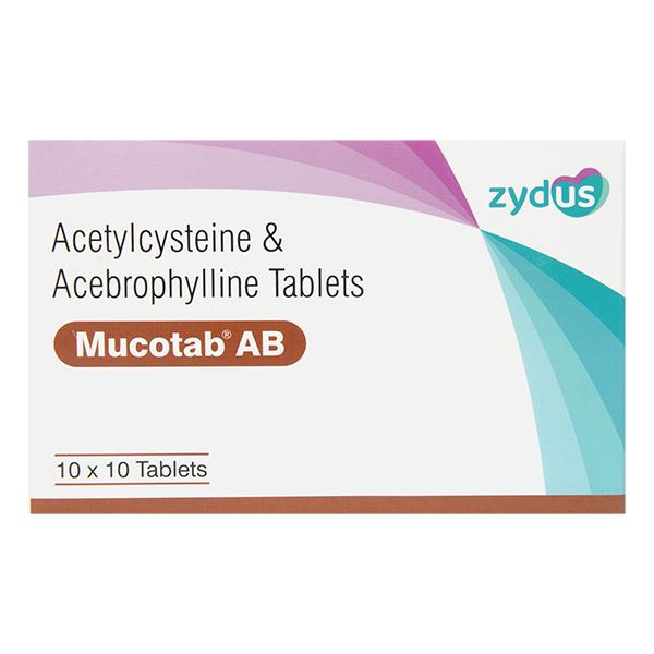 Buy MUCOTAB AB Tablet 10's Online | Netmeds
