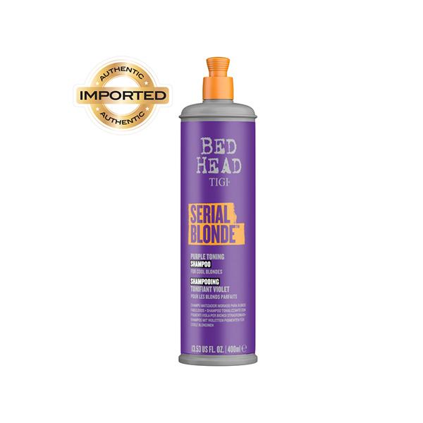 Buy Bed Head Tigi Serial Blonde Purple Toning Shampoo for Cool Blonde ...