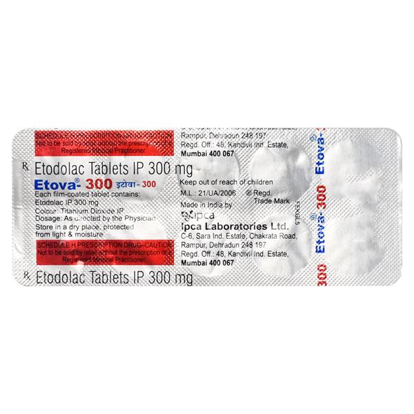 Buy Etova 300mg Tablet 10'S Online at Upto 25% OFF | Netmeds