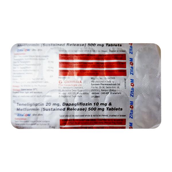 Buy ZITA DM Tablet 10's Online | Netmeds
