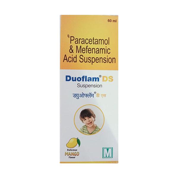 Buy DUOFLAM DS DELICIOUS MANGO FLAVOUR Suspension 60ml Online at Upto ...