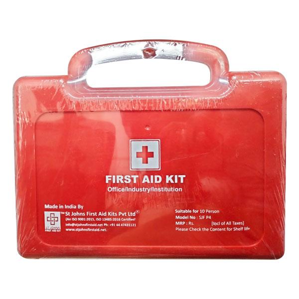 St Johns Workplace First Aid Kit Plastic Box - Medium (SJF P4) 1's ...
