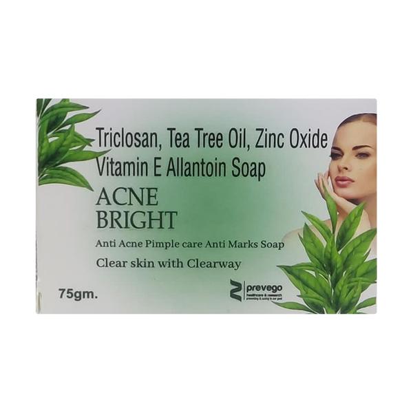 Buy ACNE BRIGHT Soap 75gm Online at Upto 25% OFF | Netmeds