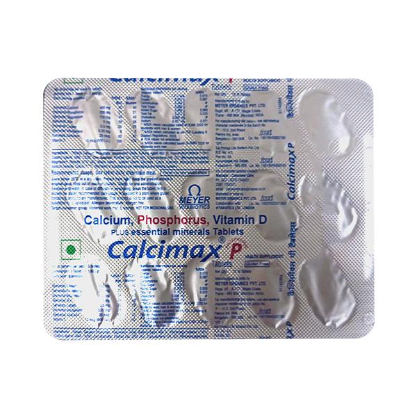 Buy CALCIMAX P GLUTEN FREE Tablet 15's Online | Netmeds