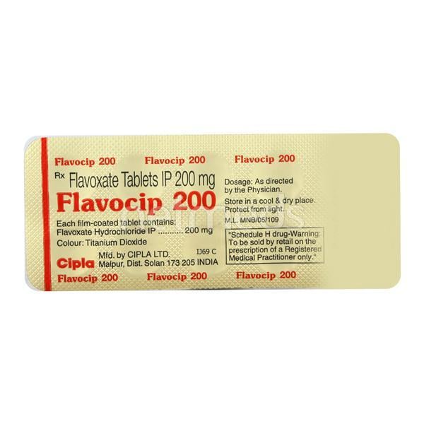 Buy Flavocip 200mg Tablet 10'S Online at Upto 25% OFF | Netmeds
