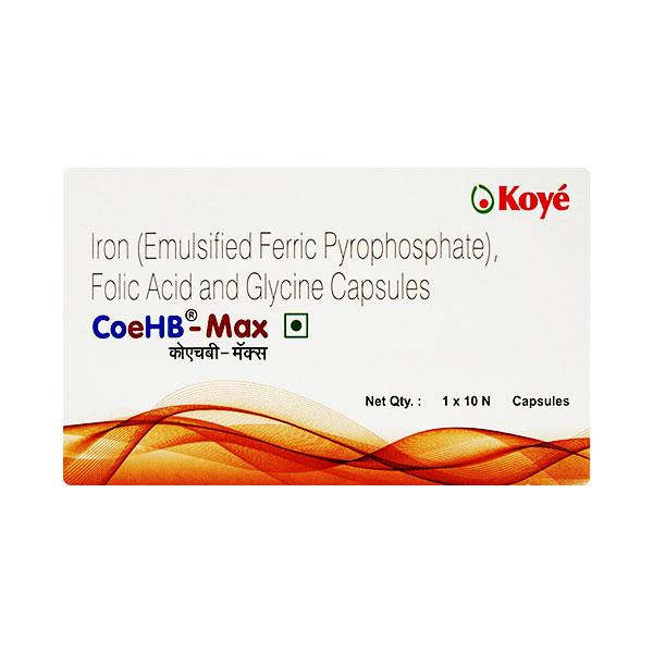 COEHB MAX Capsule 10's Price, Uses, Side effects, Substitutes | Netmeds