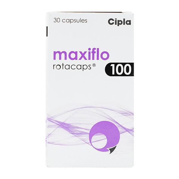 Buy Maxiflo 100 Rotacap 30'S Online at Upto 25% OFF | Netmeds