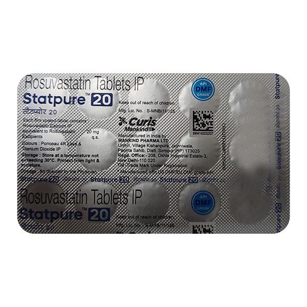 STATPURE 20 Tablet 15's Price, Uses, Side effects, Substitutes | Netmeds