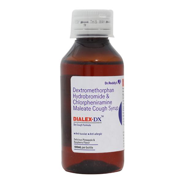 Dialex DX Syrup 100ml Price, Uses, Side effects, Substitutes | Netmeds
