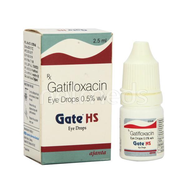Gate HS Eye Drops 2.5ml : Uses, Side Effects, Price | Netmeds