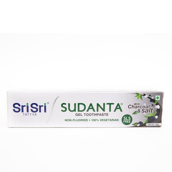 Buy Sri Sri Tattva Sudanta Gel Toothpaste with Charcoal & Salt 100 gm ...