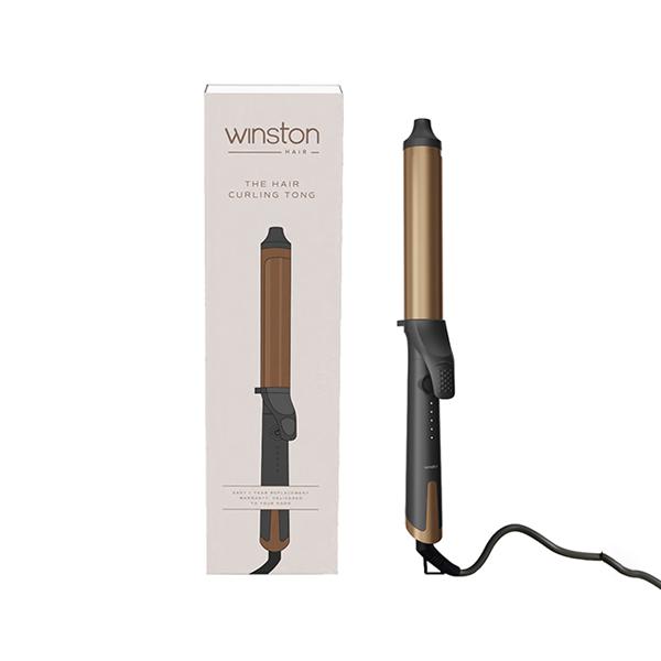 Winston Hair Curler Tong with Adjustable Heat Setting with Ceramic ...