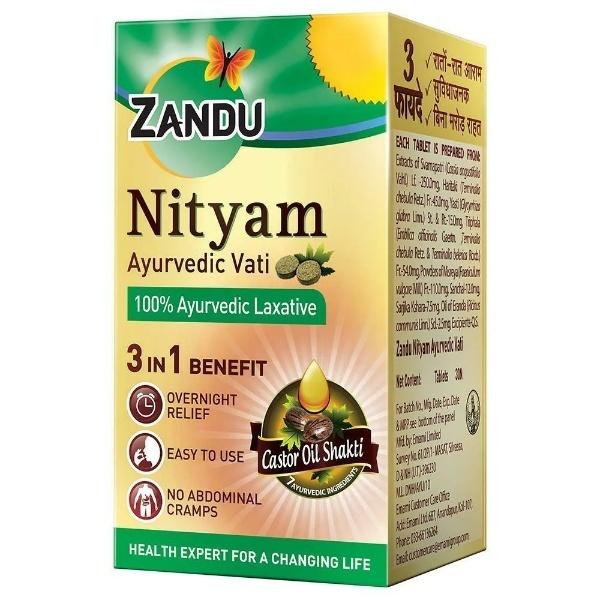 Buy Zandu Nityam Tablet 30's Online at Best Price | Netmeds