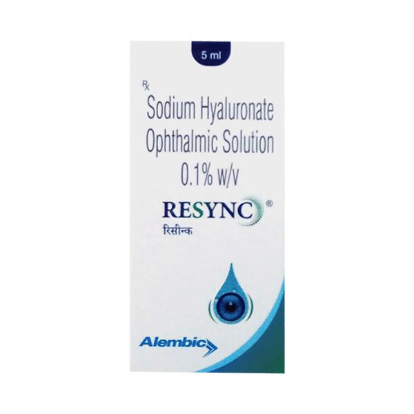 RESYNC Ophthalmic Solution 5ml : Price, Uses, Side Effects | Netmeds