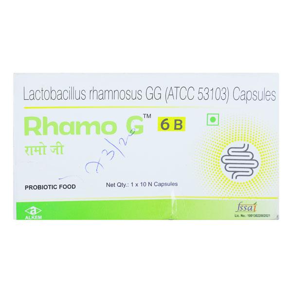 RHAMO G 6B Capsule 10's : Price, Uses, Side Effects | Netmeds