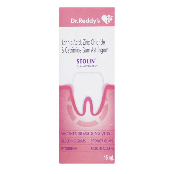 Stolin Gum Astringent Liquid 15ml : Uses, Side Effects, Price | Netmeds