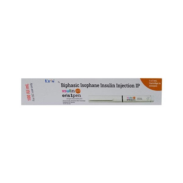 Buy XSULIN 30/70 ERIS 1 Disposable Pen 1's Online at Upto 25% OFF | Netmeds